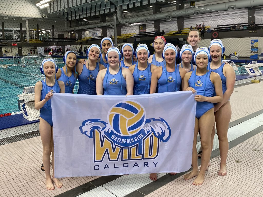 14U Girls Win Silver – Calgary Wild Water Polo Club